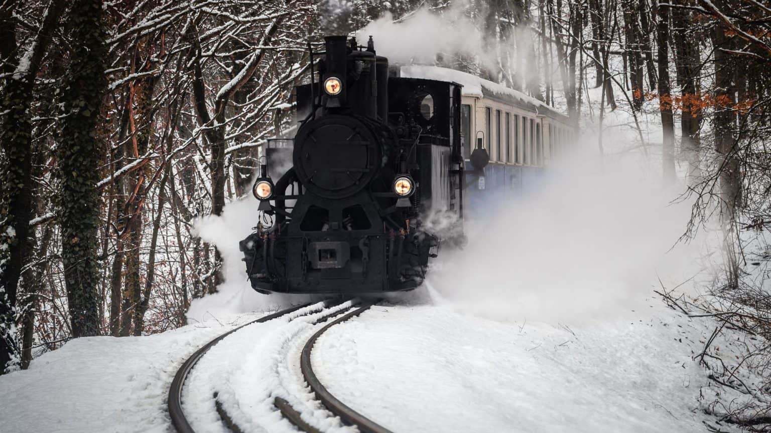 11 Snowy Train Rides That Prove Winter Might Just Be The Most Beautiful ...